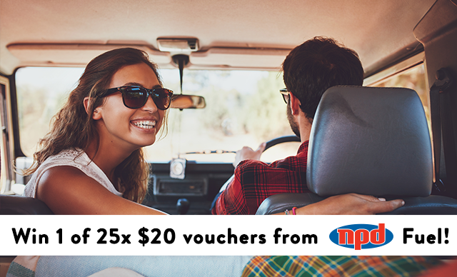Win a $20 voucher from NPD Fuel with StudentCard