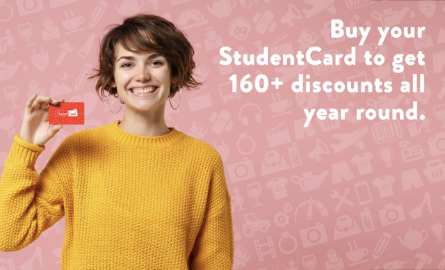 Buy your StudentCard now! with StudentCard