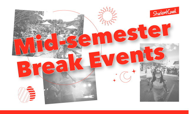 Mid-Semester Break Events with StudentCard