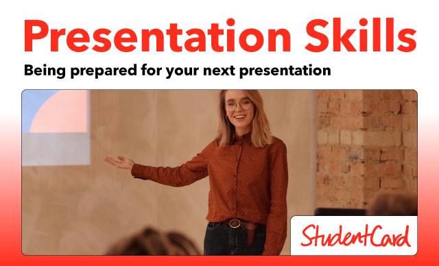 Presentation Skills with StudentCard