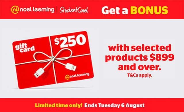 Students can save at Noel Leeming with StudentCard – Lifestyle ...